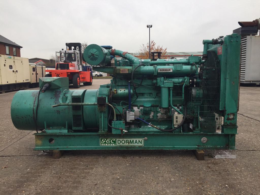 200KVA GEC Diesels Ltd Dorman used generator