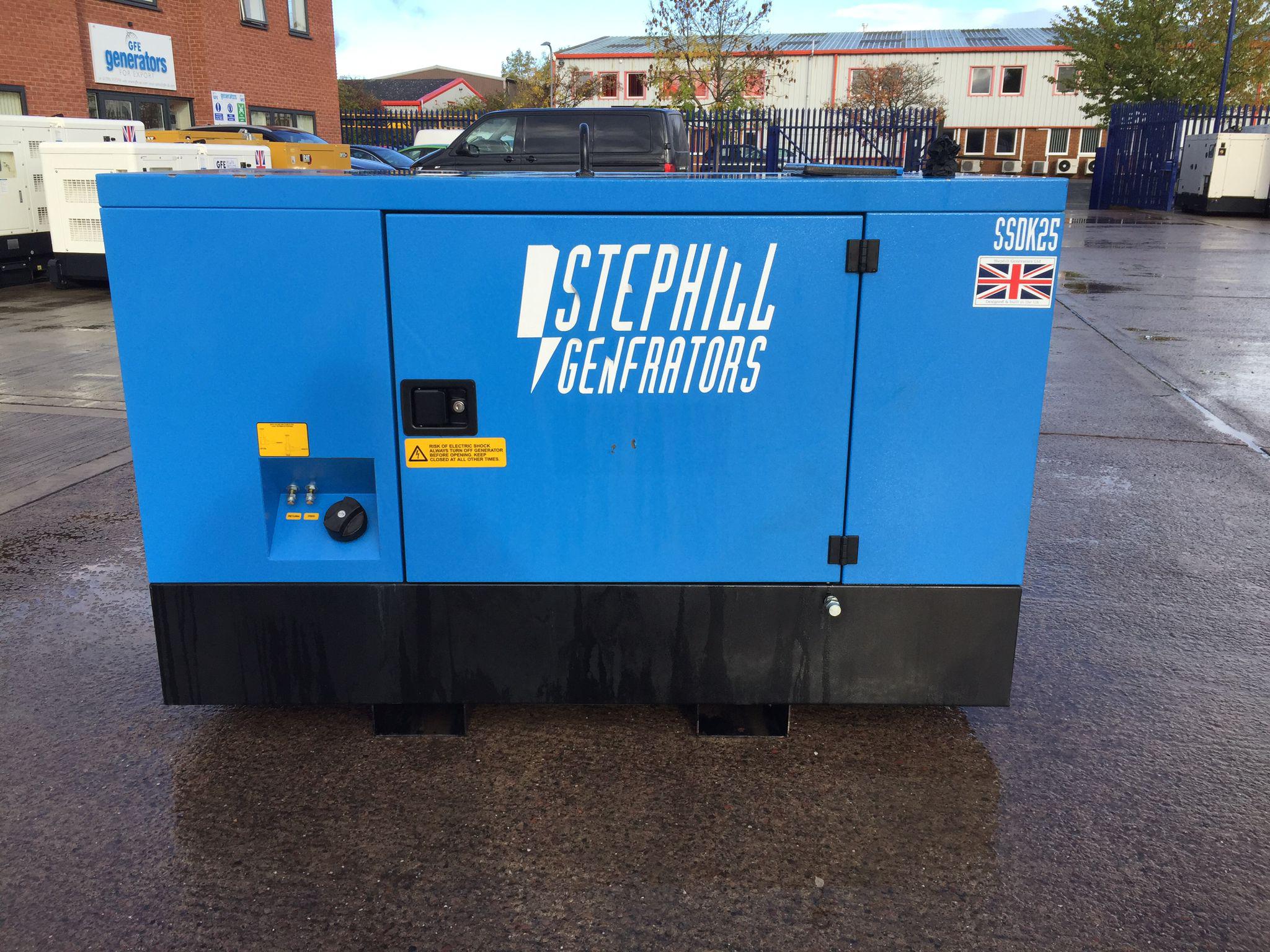 25KVA Stephill Kubota used generator