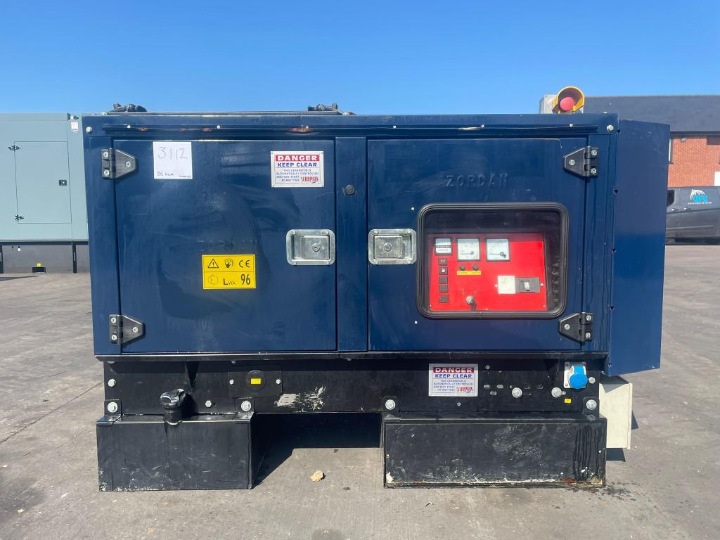 38kVA Scorpion Lomabardini used generator