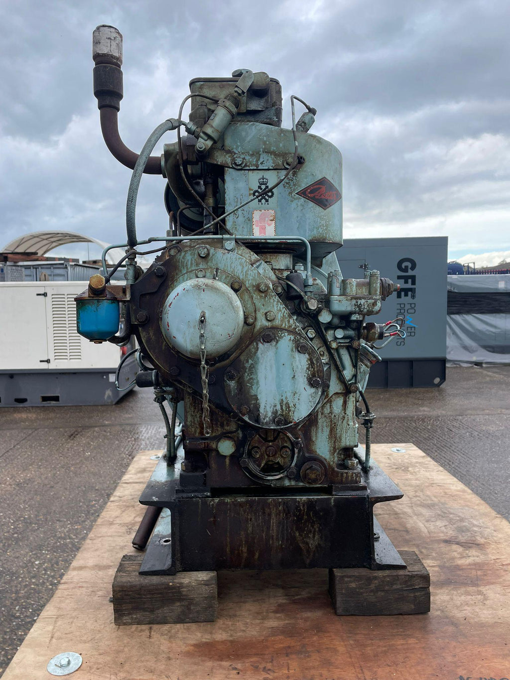 5kVA Lister Petter Petter used generator