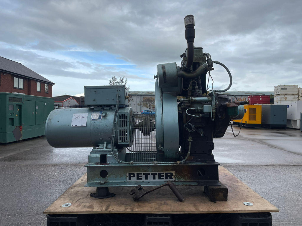 5kVA Lister Petter Petter used generator