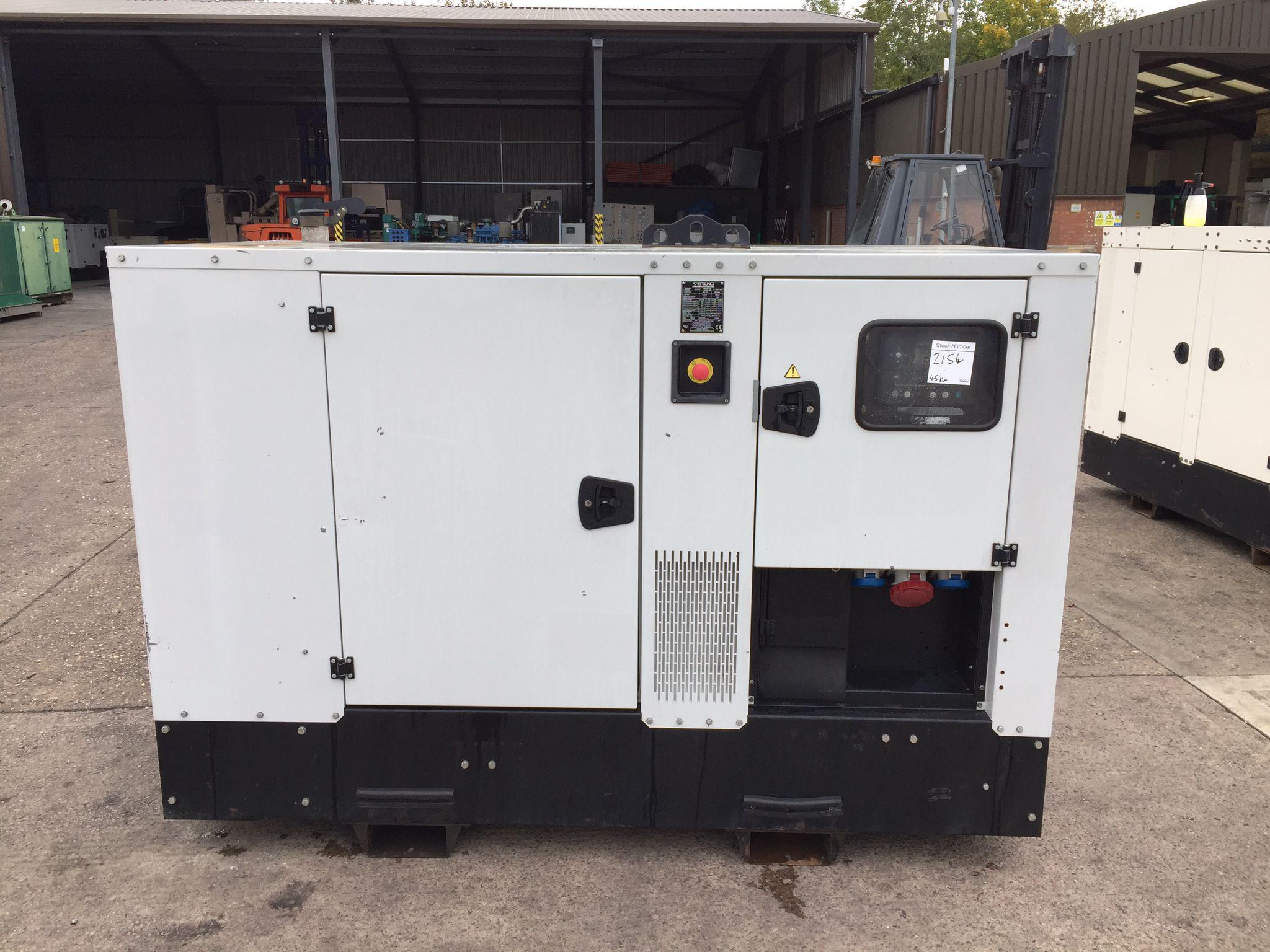 45KVA Bruno Iveco used generator