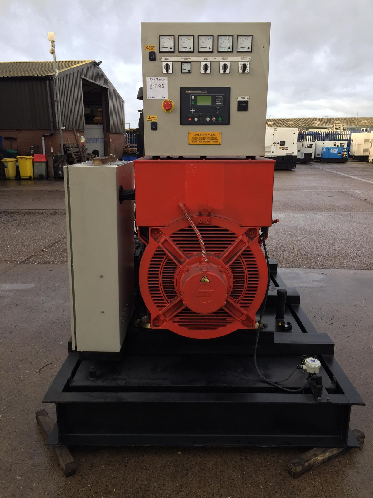 500KVA AJ Power Scania used generator