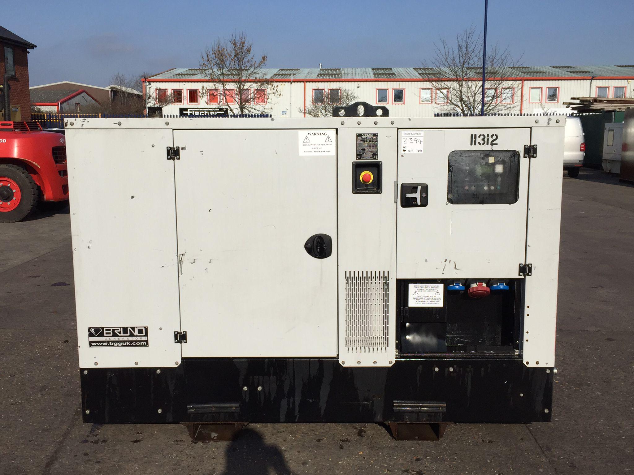 60KVA Bruno Iveco used generator
