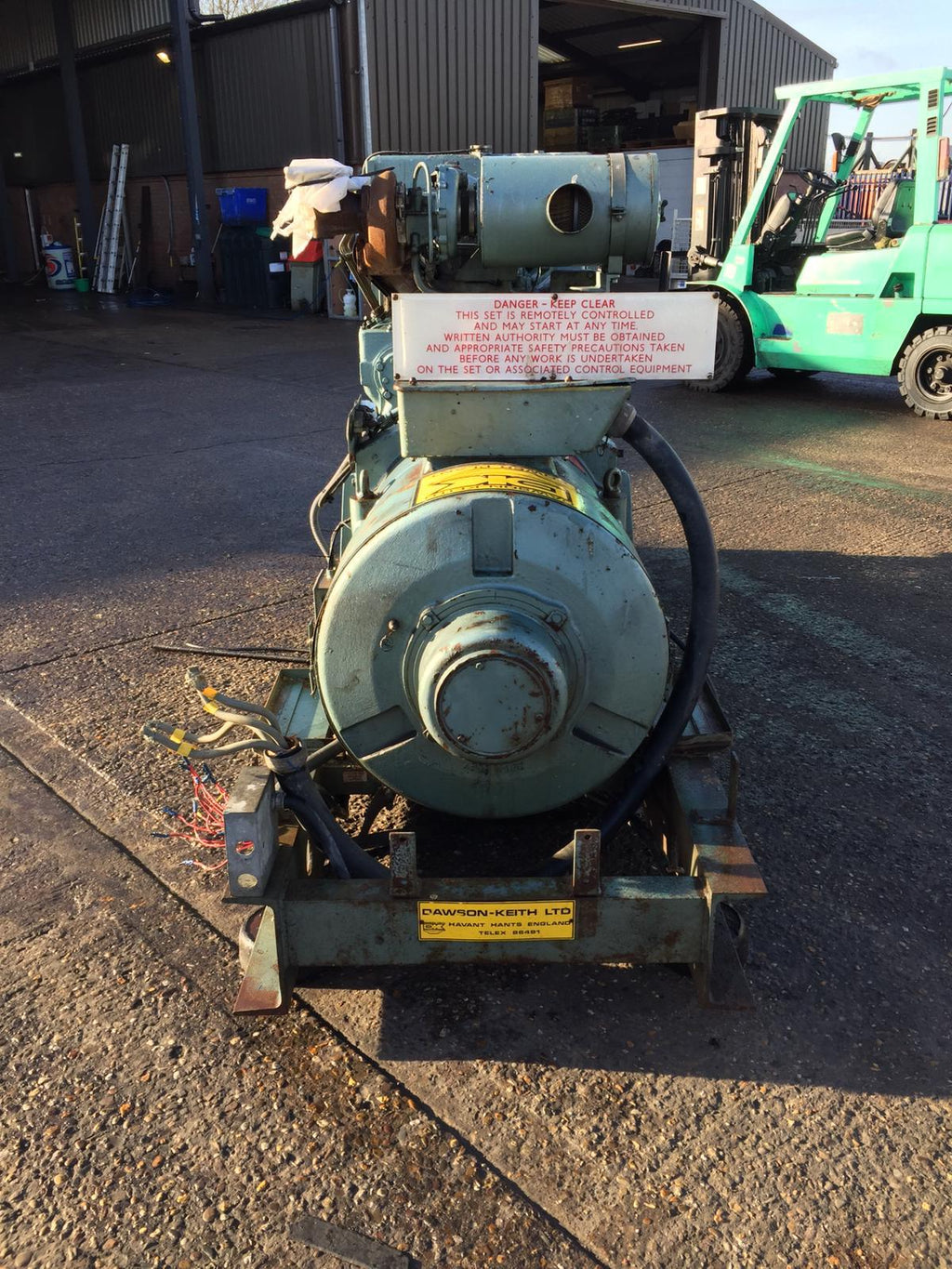 150KVA Dawson Keith Dorman used generator